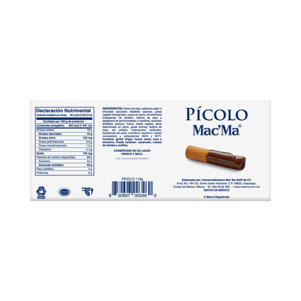 Picolo 115 G - macmamx